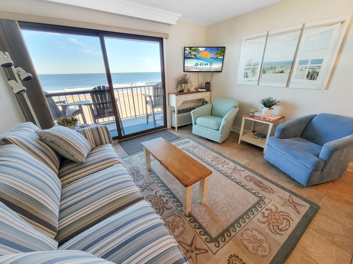 Decatur House #407 - Direct Boardwalk Oceanfront Condo! | OCMD Getaways